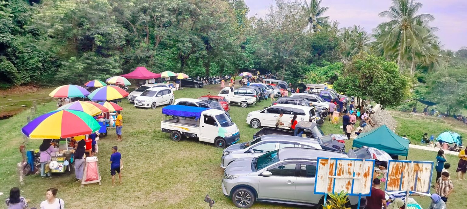 Viral, Wisata Air Bendungan Bone Bula Makin Ramai Dikunjungi Warga